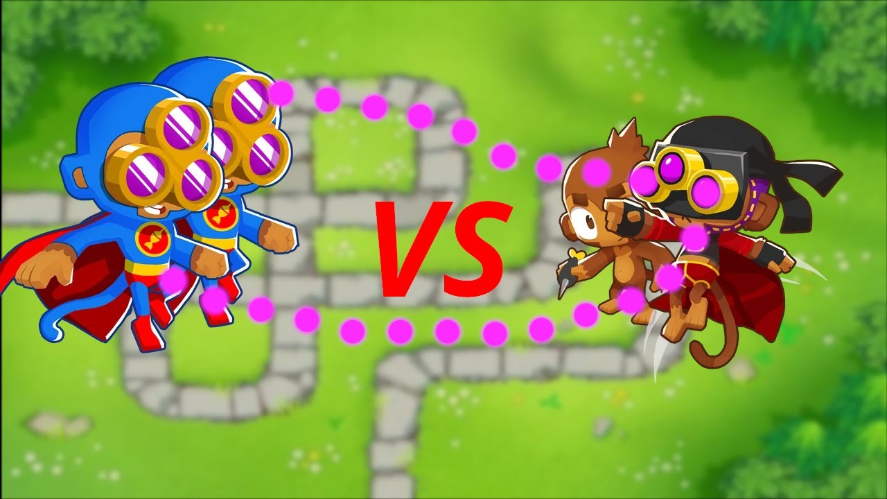 Plasma Fan Club and Dart Monkey vs 2x Plasma Monkeys - BTD6 Comparision ...