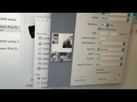 Scan A Photo Into Your Macbook Pro - YouTube