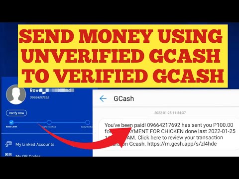 HOW TO SEND MONEY USING UNVERIED GCASH ACCOUNT TO VERIFIED GCASH ...
