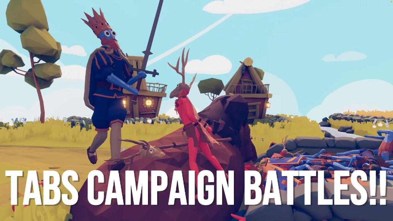 🎮 Epic TABS Campaign Battles! 🛡️ Who Will Win? 🏆 Totally Accurate ...