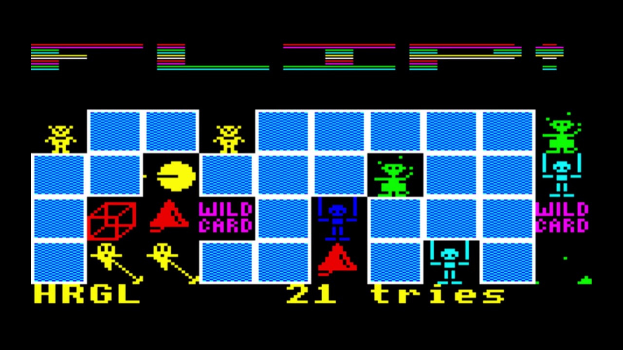 Flip! The Cartoon Strategy Game (Icon) for the BBC Micro - YouTube
