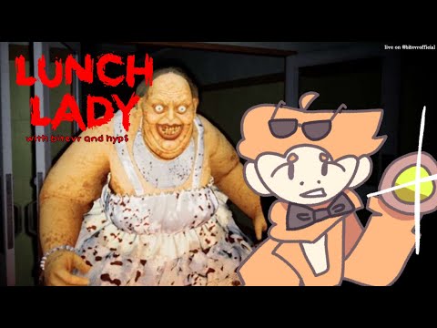 LUNCH LADY (AND OTHER HORROR GAMES) w/ @hyperrrrz | LIVE 🔴 - YouTube