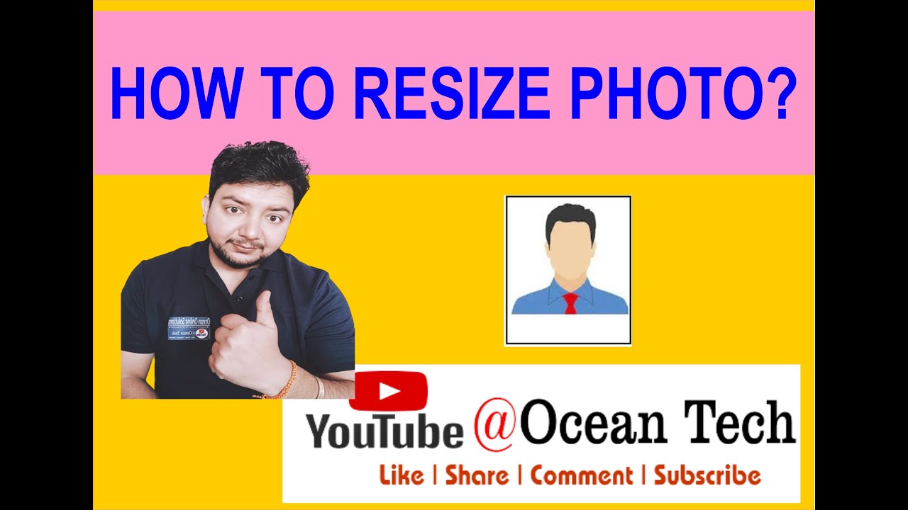 HOW TO RESIZE PHOTO RESIZE YouTube HOW TO RESIZE PHOTO RESIZE YouTube