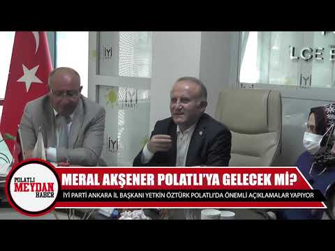 MERAL AKŞENER POLATLI'YA GELECEK Mİ?