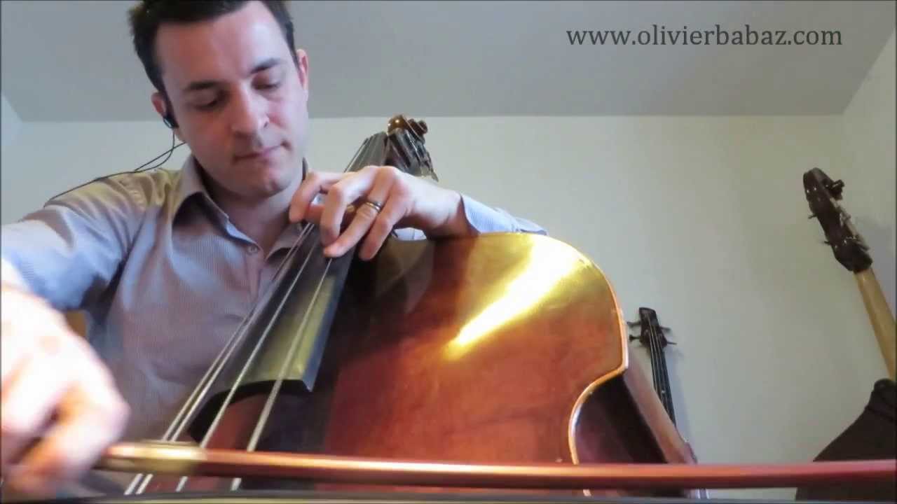 Kashmir (Led Zeppelin) - Jazz bow, Arco Bass -Olivier Babaz - YouTube