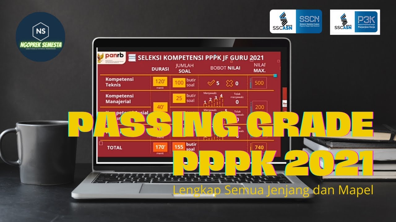 Resmi Passing Grade PPPK Guru | Nilai Ambang Batas ASN P3K 2021 - YouTube