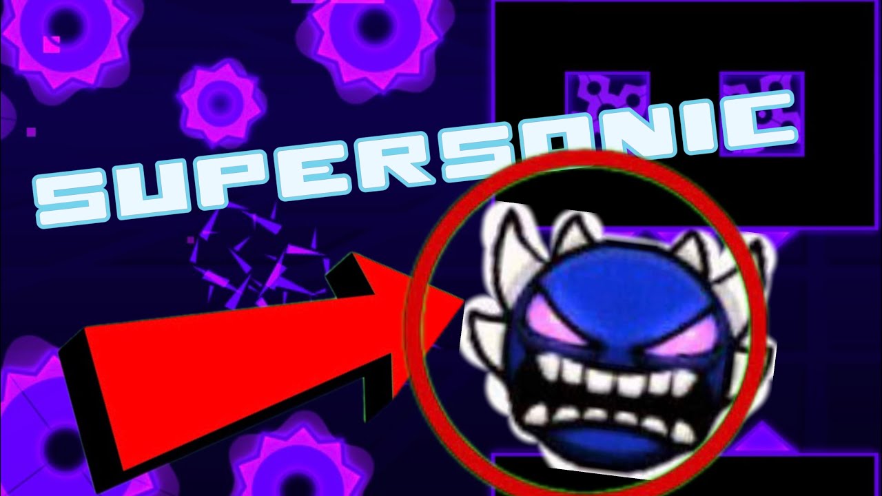 SUPERSONIC 100% | MY HARDEST AND 100TH DEMON! | Geometry Dash (Mobile ...
