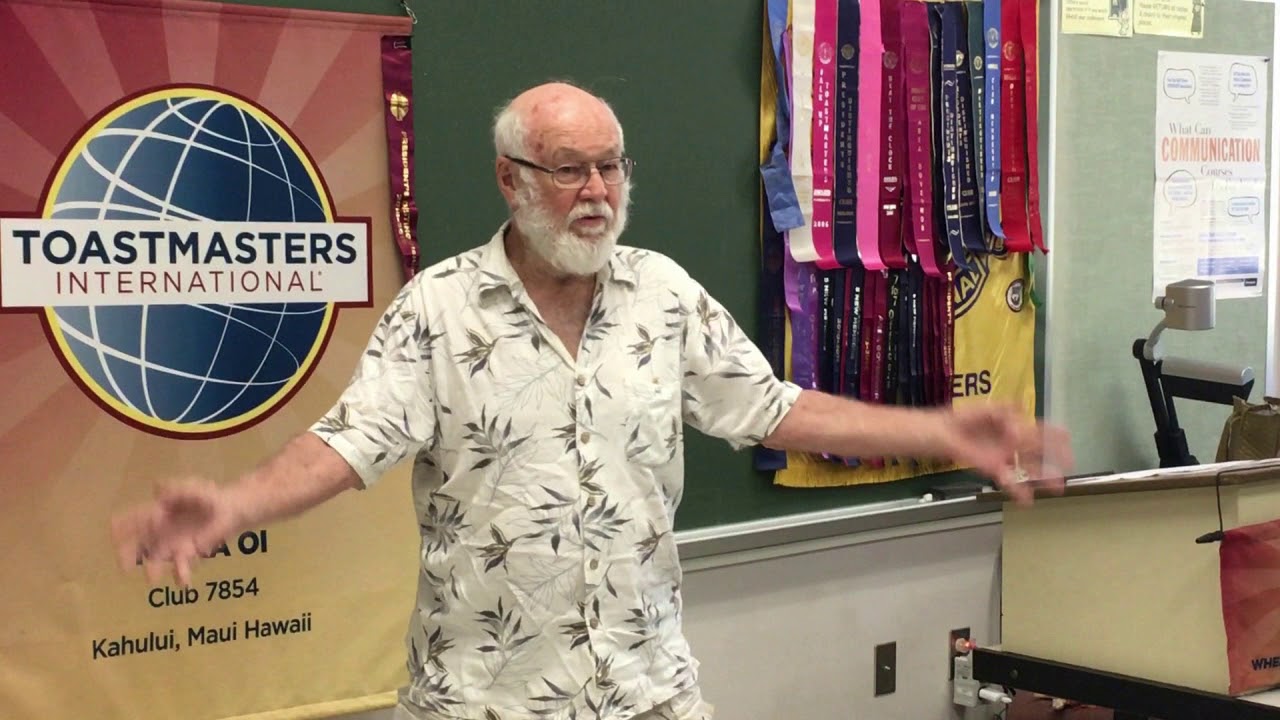 Why did you join Toastmasters - Bruce - YouTube