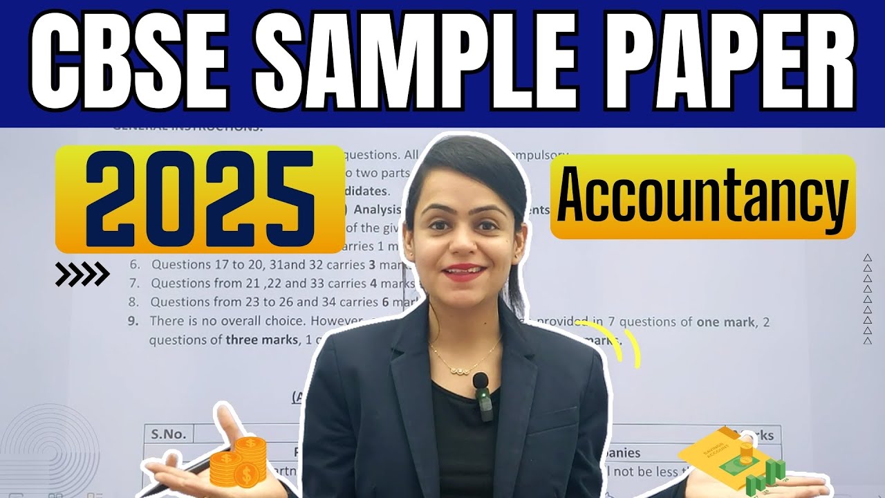 #2 Accountancy Sample Paper 2025 | Class 12th Accountancy | Boards 2025 ...