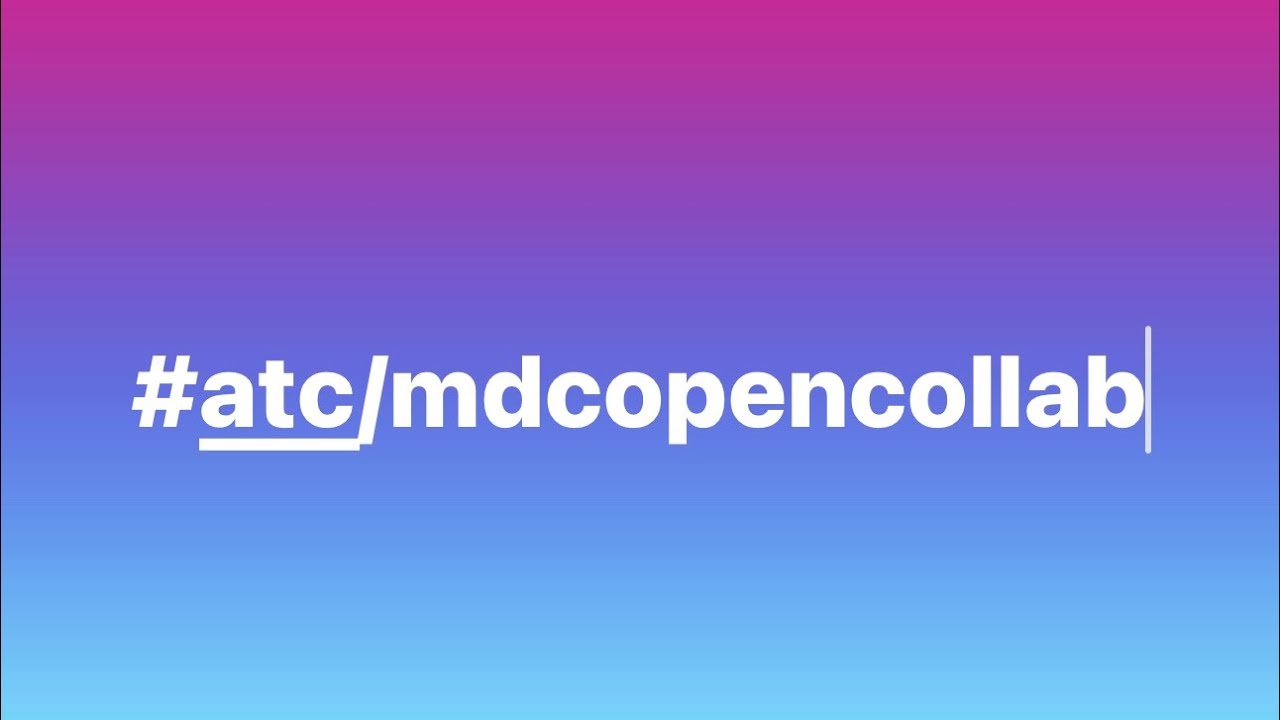 #atcmdcopencollab - YouTube