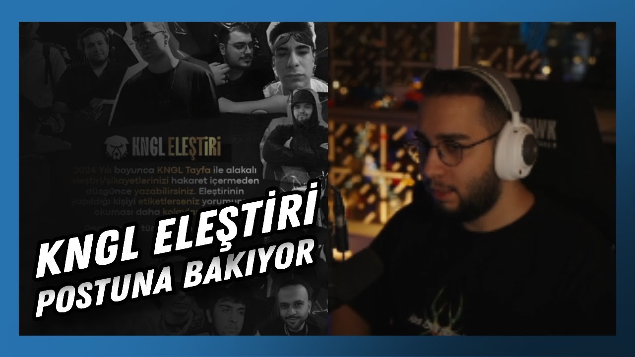 Eray - KNGL Eleştiri Postuna Gelen Yorumlara Bakıyor - YouTube