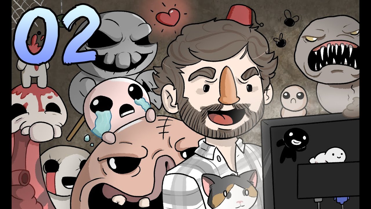 Let's Play The Binding of Isaac Rebirth - Part 2 - Face Paint - YouTube