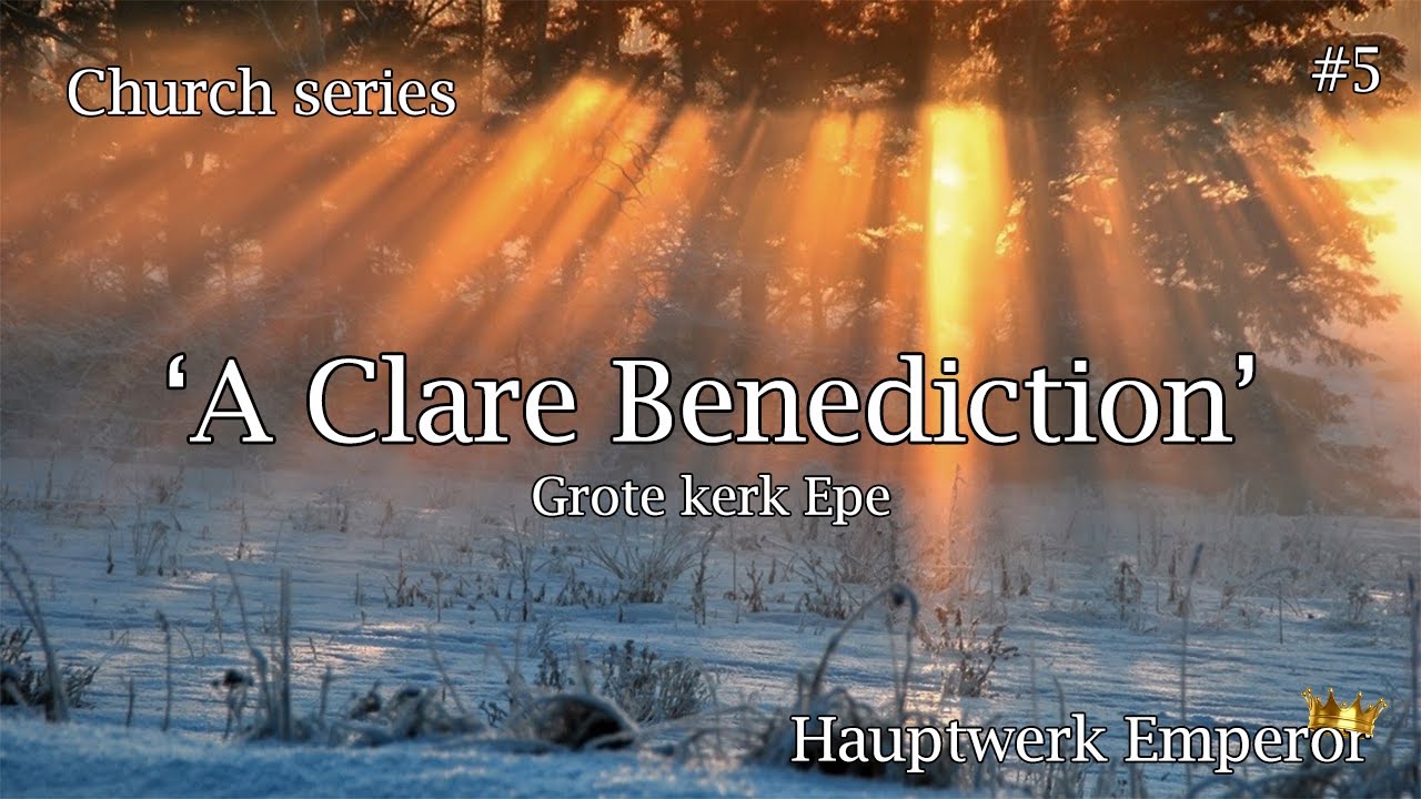 A Clare Benediction (John Rutter) ~quartet(lyrics)~ 'Church series' #5 ...