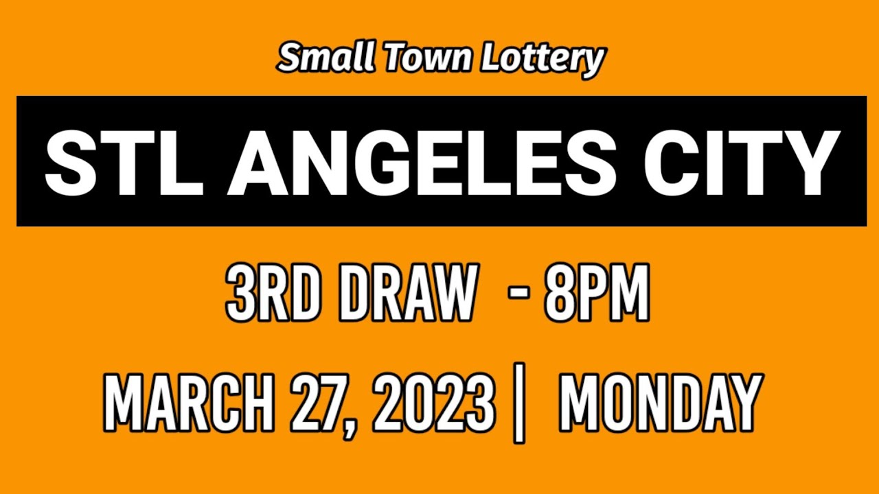 3rd draw, STL ANGELES 8PM result today STL pares March 27, 2023 evening ...