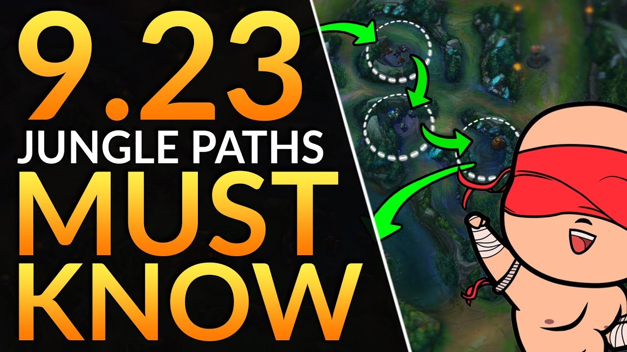 Top 5 JUNGLE PATHS You MUST Know in Patch 9.23 - Season 10 Jungler Tips ...