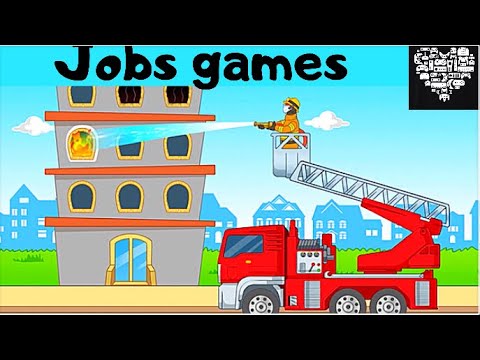 KIDDOPIA Full Games COMMUNITY HELPERS Learning app for kids - YouTube