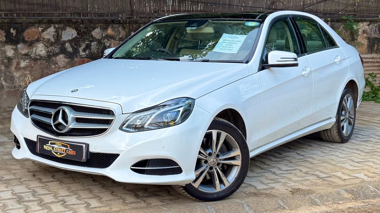Mercedes E250 CDI White Colour Diesel @RoyalStreetCars - YouTube