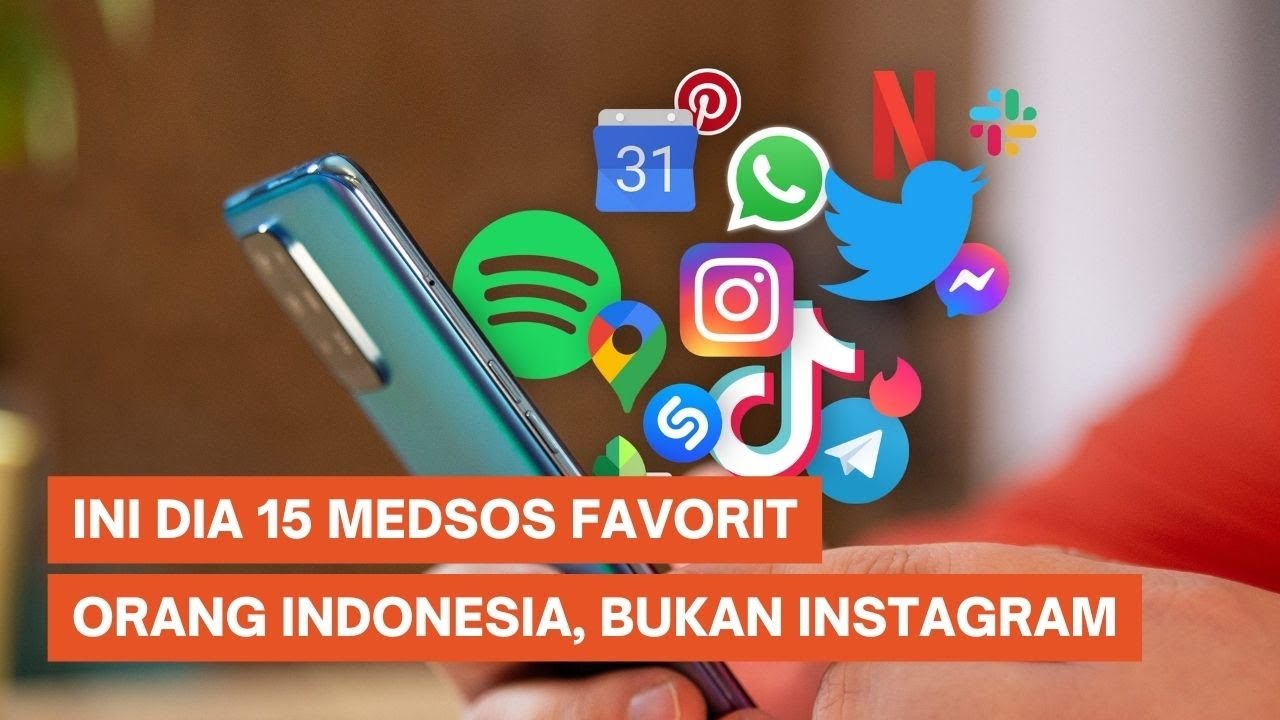 15 Medsos Favorit Orang Indonesia, Nomor 1 Bukan Instagram - YouTube