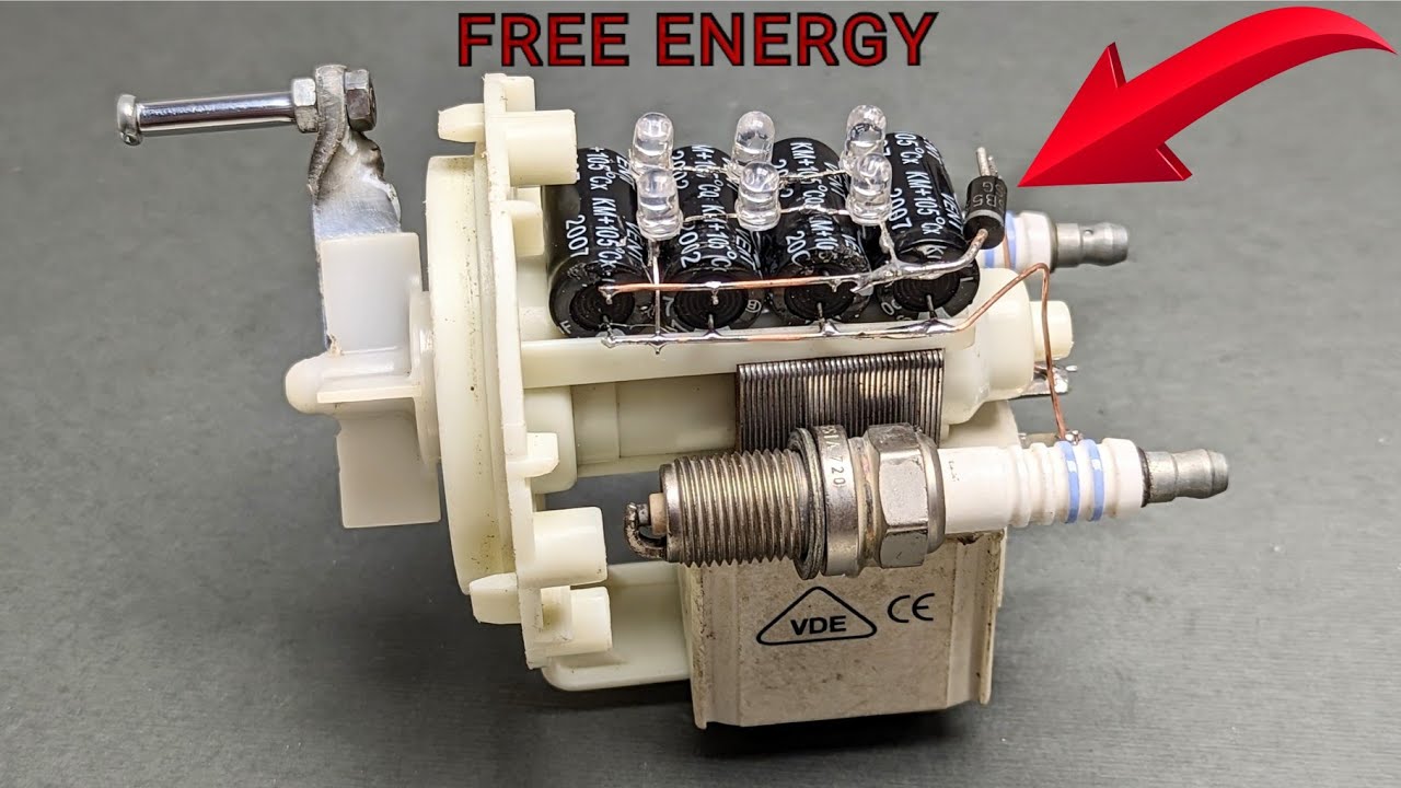 Make Free Energy Generator With Washing Machine Water Pump !!! - YouTube