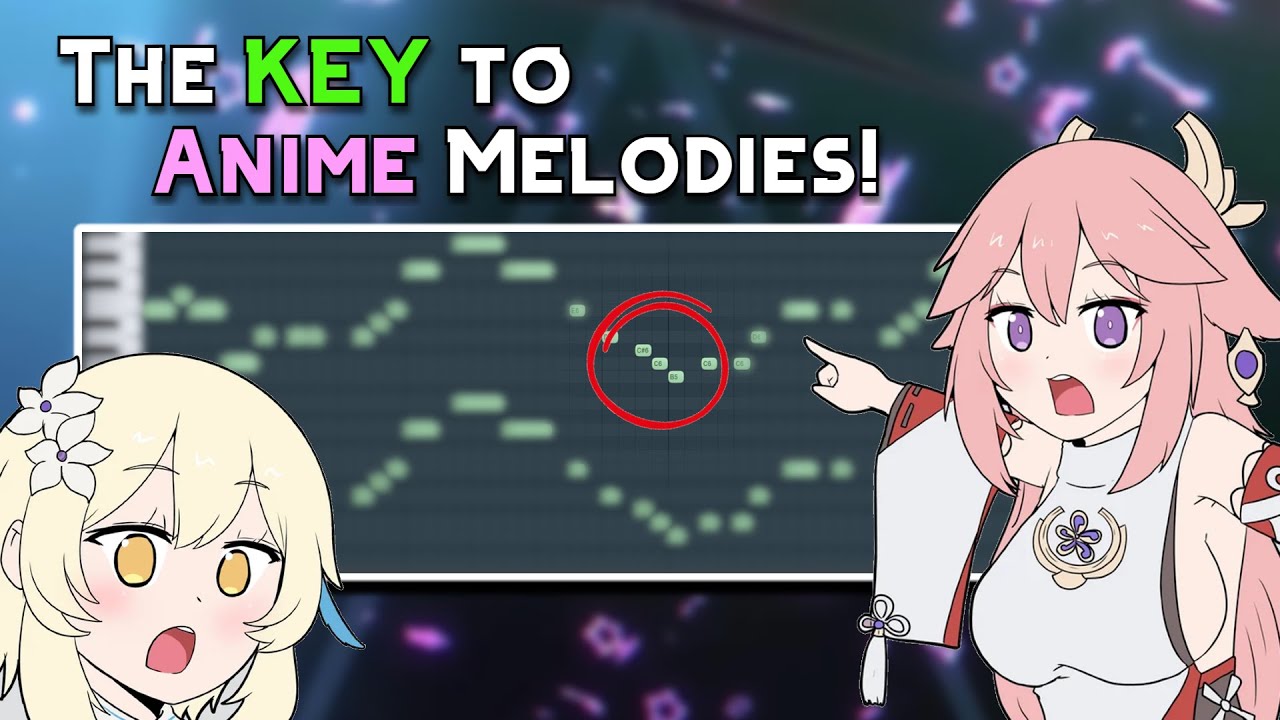 How to Make KAWAII Anime Melodies for your Music! | Fl Studio Tutorial ...