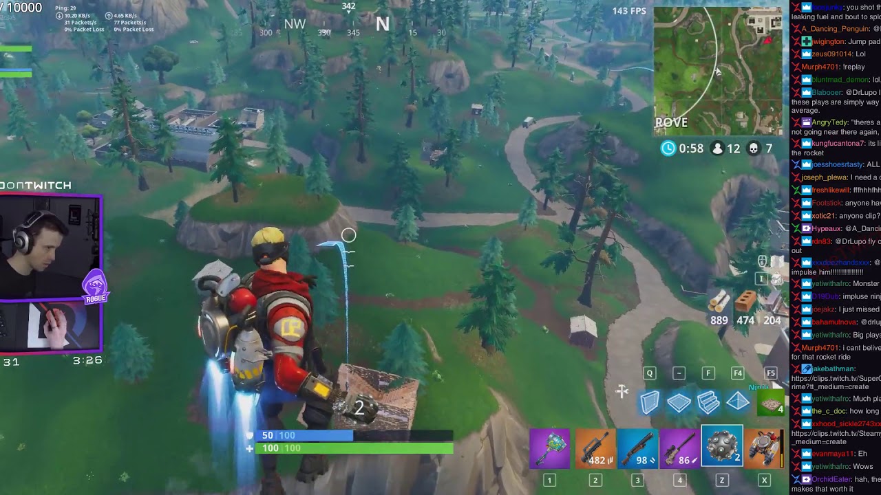 DrLupo sick double impulse kill with jetpack - YouTube