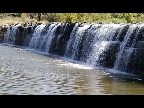 TRINITY RIVER SPILLWAY WATERFALL | FORT WORTH TEXAS - YouTube