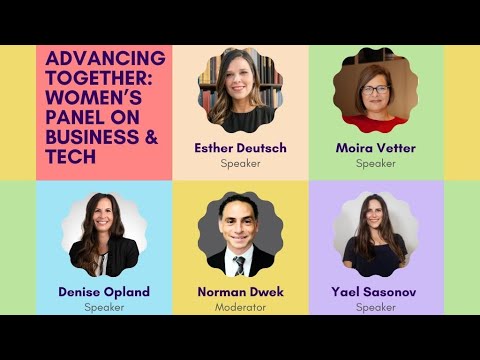 Advancing Together: Women’s Panel on Business & Tech - YouTube