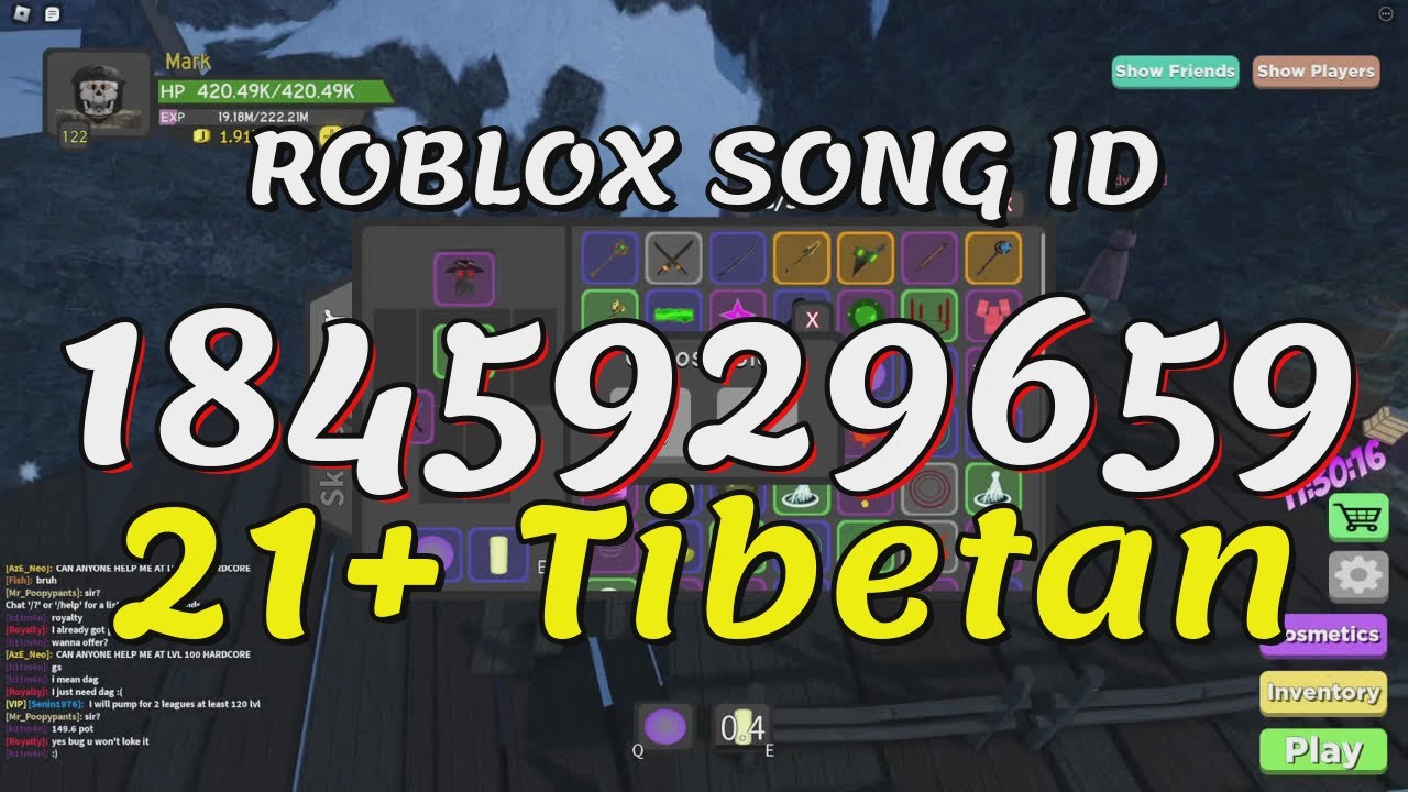 21+ Tibetan Roblox Song IDs/Codes - YouTube