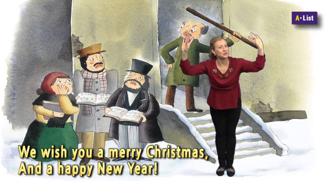 RA A Christmas Carol 01 Wish You a Merry Christmas - YouTube