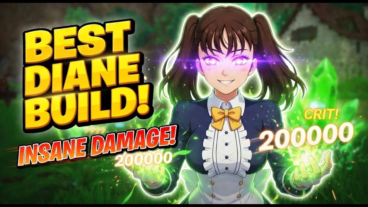 BEST DIANE BUILD! 🔥 INSANE DAMAGE & TANK GUIDE | Seven Deadly Sins ...