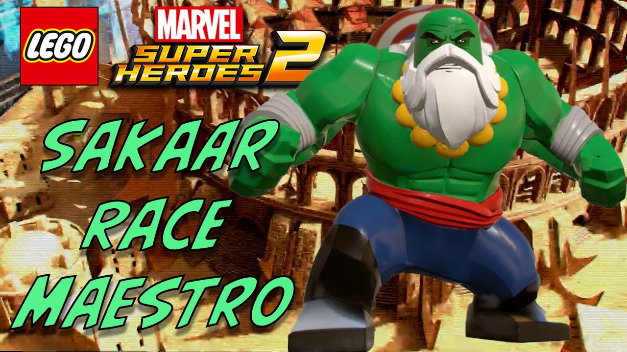 Sakaar Race | Unlock Maestro | LEGO Marvel Superheroes 2 - YouTube