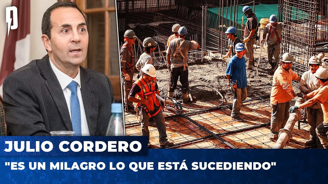 Julio Cordero, secretario de Trabajo: "Es un milagro lo que está ...