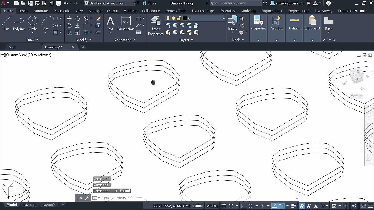 Copy objects in X, Y and Z directions | ARRAYRECT | AutoCAD Tips in 60 ...