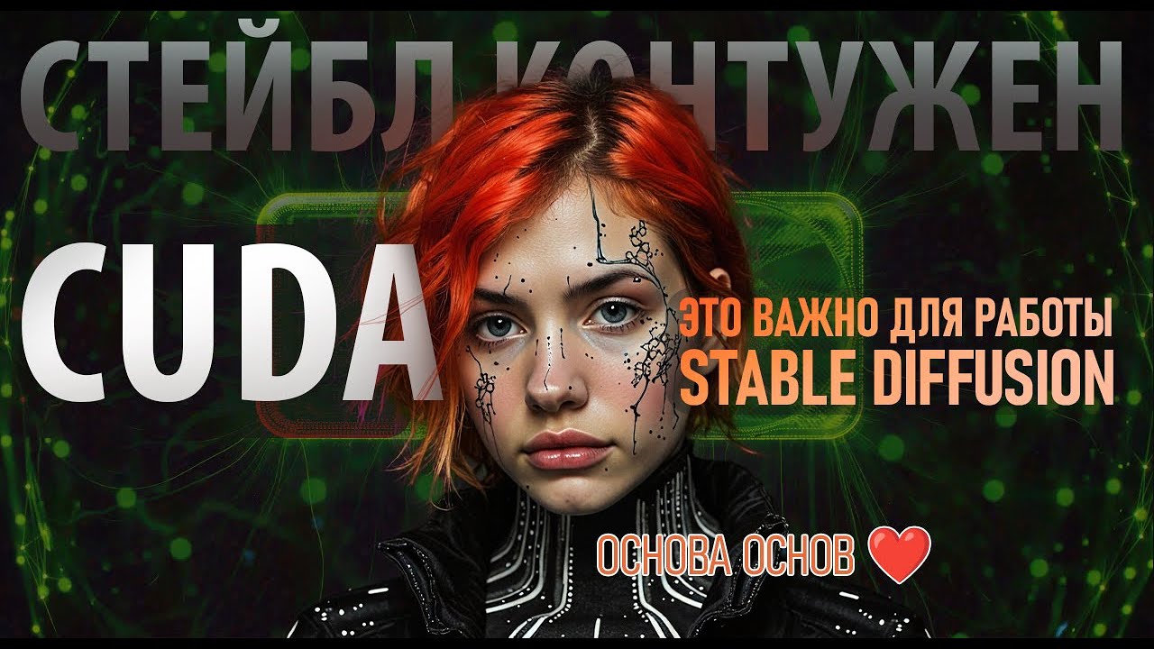 CUDA для Stable Diffusion: почему нужна и как установить - YouTube