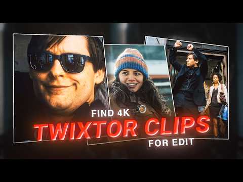Top 5 Channels to Download 4K Movie Twixtor for Edits 🔥