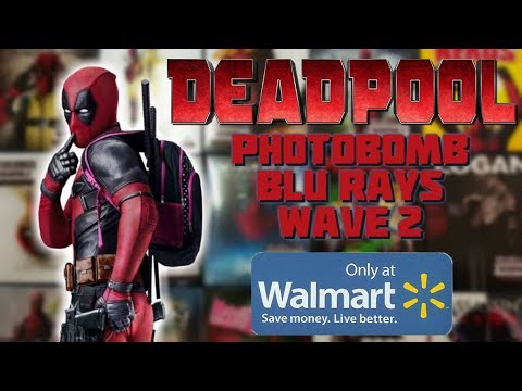 DEADPOOL "PHOTOBOMB" BLURAYS - WAVE 2 (WALMART EXCLUSIVE) - YouTube