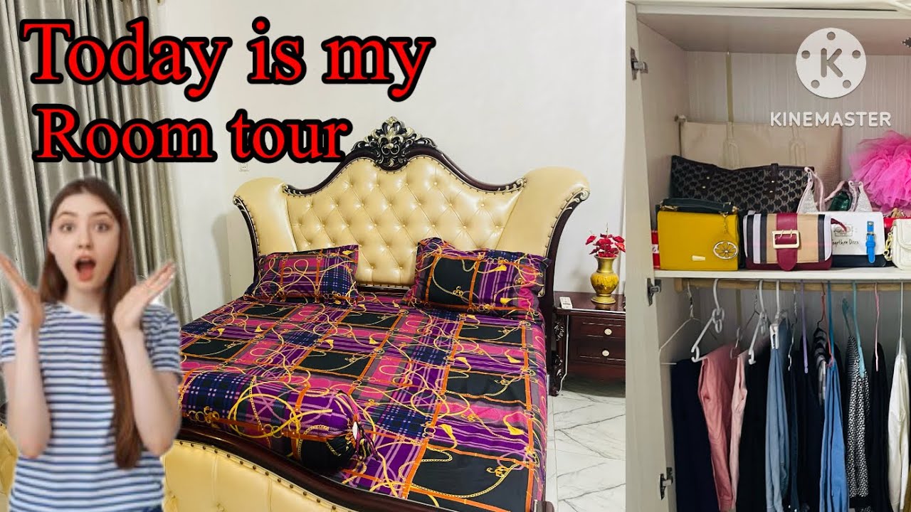 Today is my room tour/ my new vlog/ creative Vlog/ room decoration ...