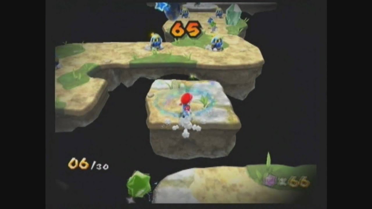Super Mario Galaxy 2 - Flash Black Galaxy prankster comet: Dark Octo ...