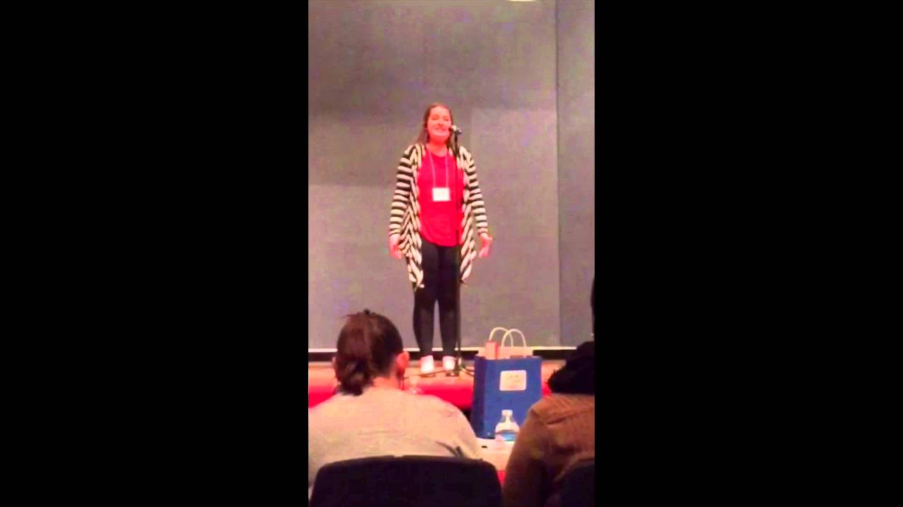 Poetry Out Loud- Personal by Tony Hoagland Recited by Ali Ziegler '17 ...