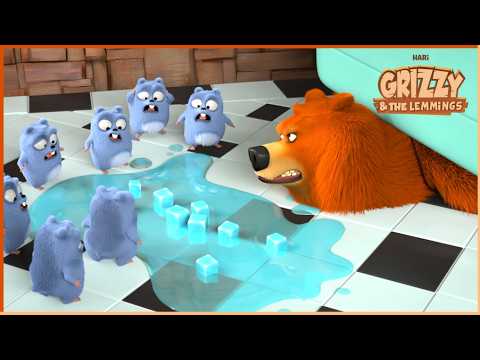 Ice & Bears | Grizzy & the Lemmings | 30' Compilation | 🐻🐹 Cartoon for Kids