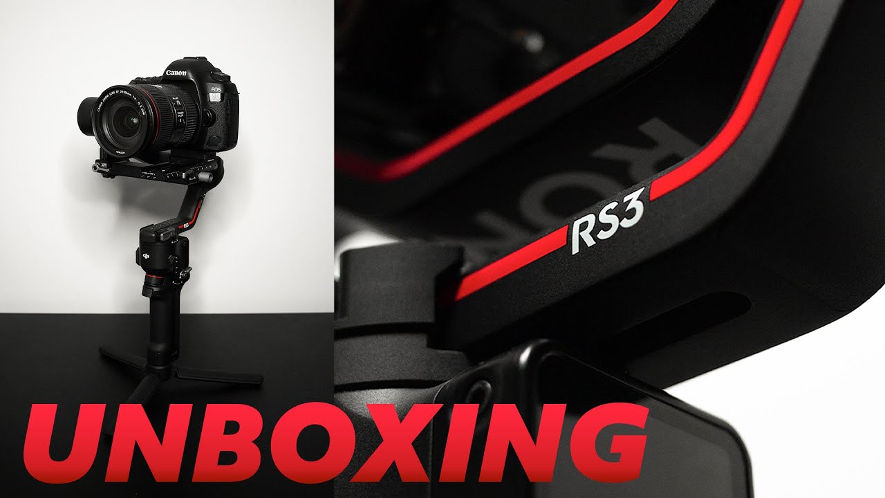 DJI Ronin RS3 Unboxing - YouTube