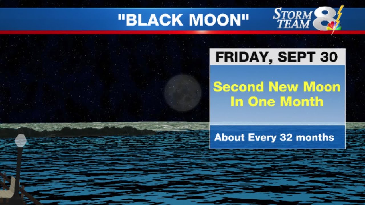 Rare black moon tonight - YouTube