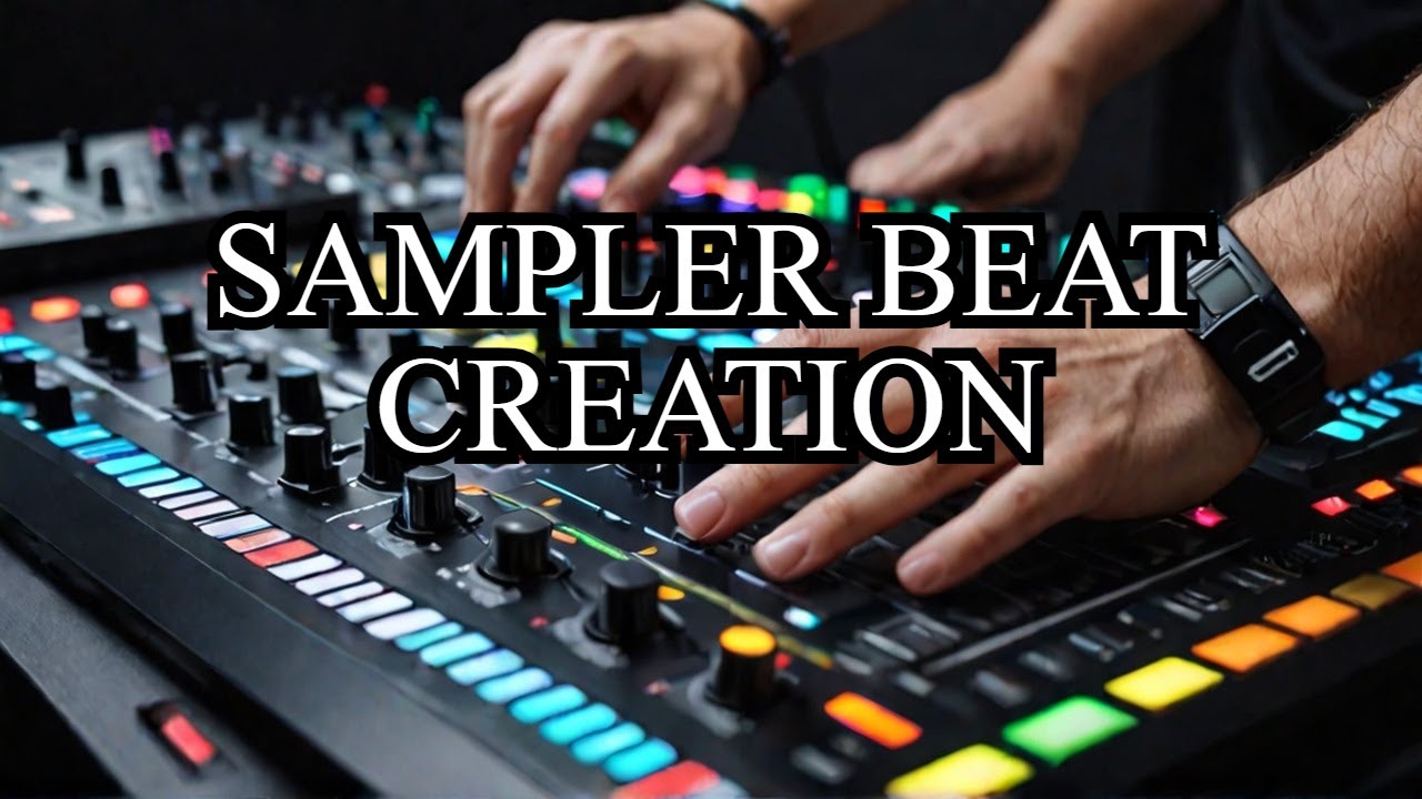 using virtual dj sampler to make a beat - YouTube