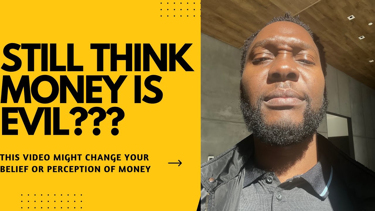 MONEY IS A TOOL. YOU Still Think Money Is The ROOT Of ALL EVILS ...