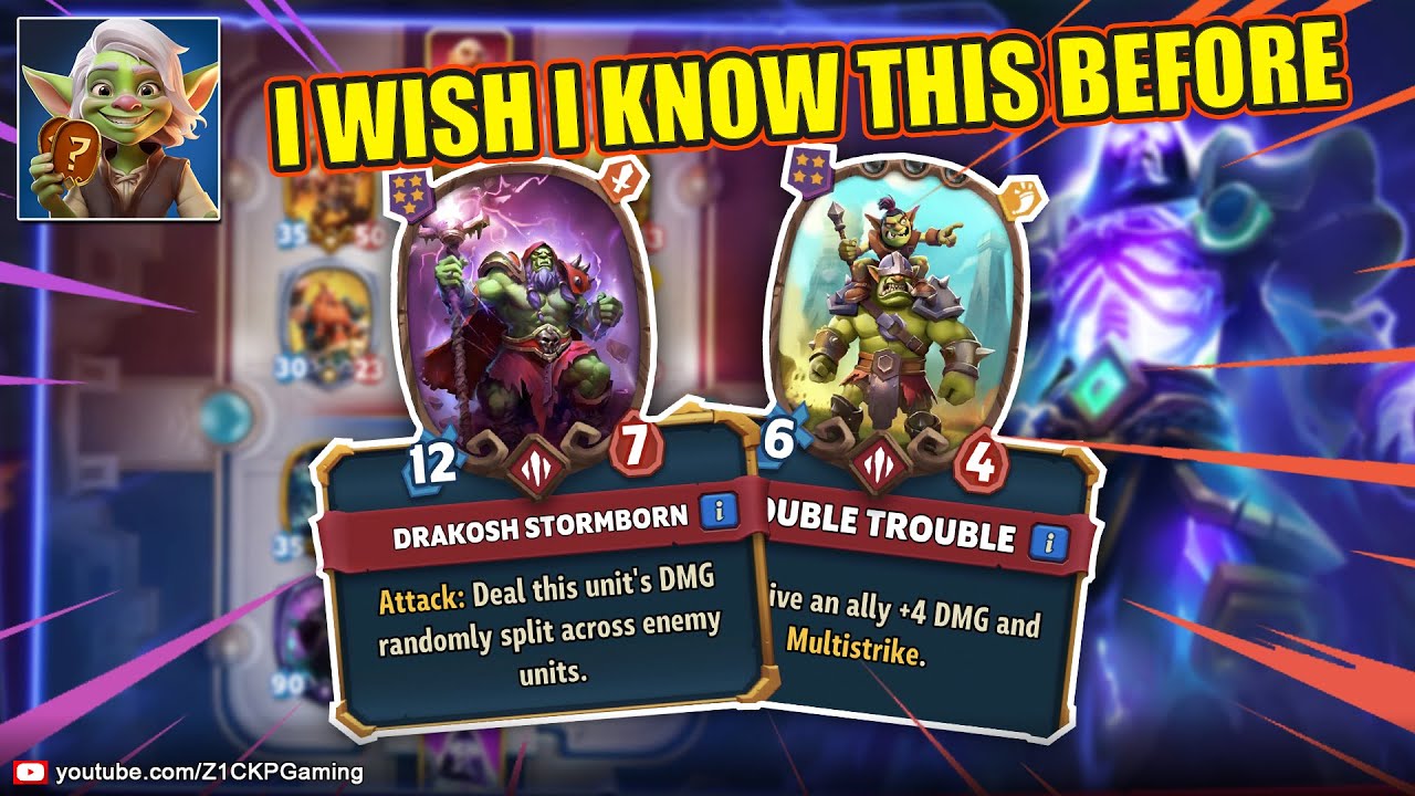 HOW TO PLAY ORC: Arcane Rush Beginner Guide - Arcane Rush Battlegrounds ...