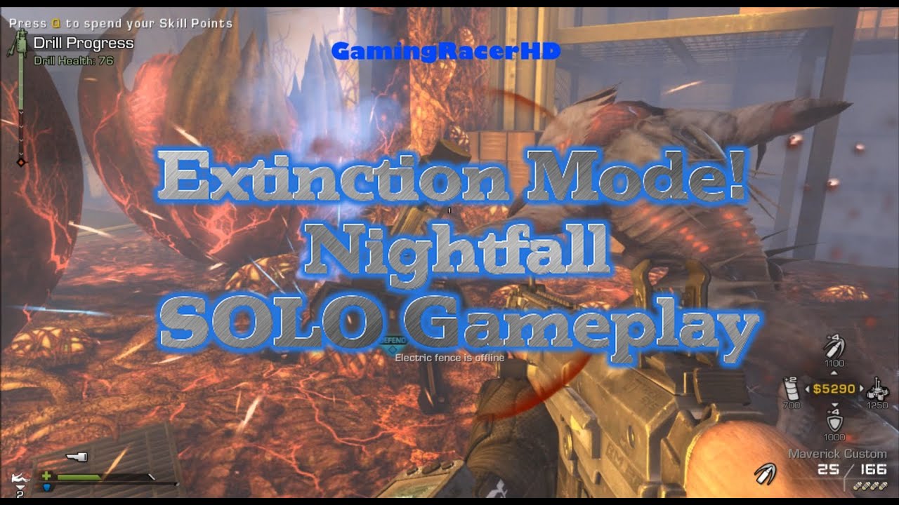 Call Of Duty: Ghosts - Extinction Mode - Nightfall SOLO Gameplay (1080p ...