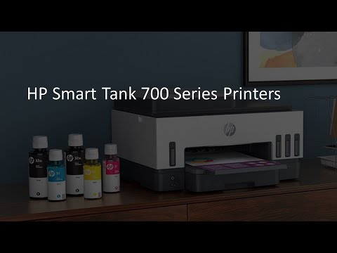 HP Smart Tank 700 Series Printers: How to refill the ink and install ...