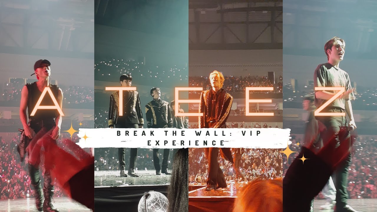 ATEEZ BREAK THE WALL TOUR IN DALLAS | (SECTOR VIP EXPERIENCE) - YouTube