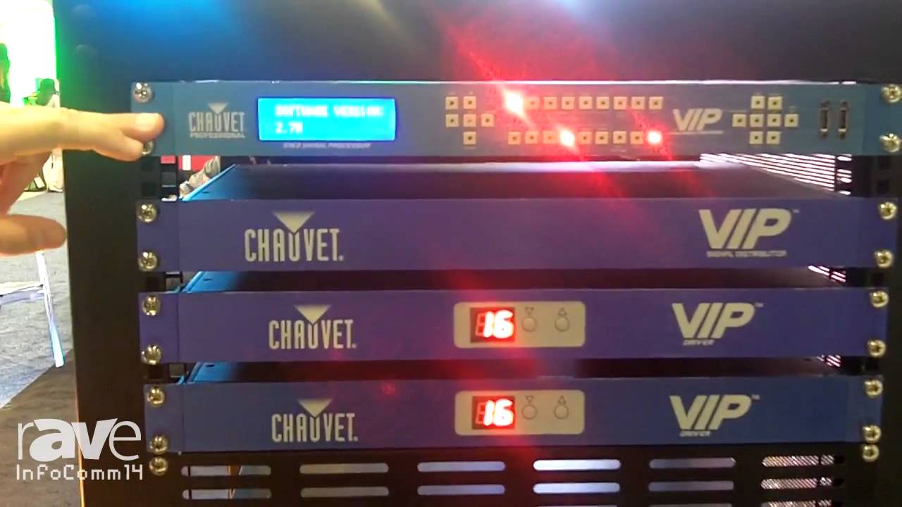 InfoComm 2014: Chauvet Summarizes the VIP Signal Distributor - YouTube