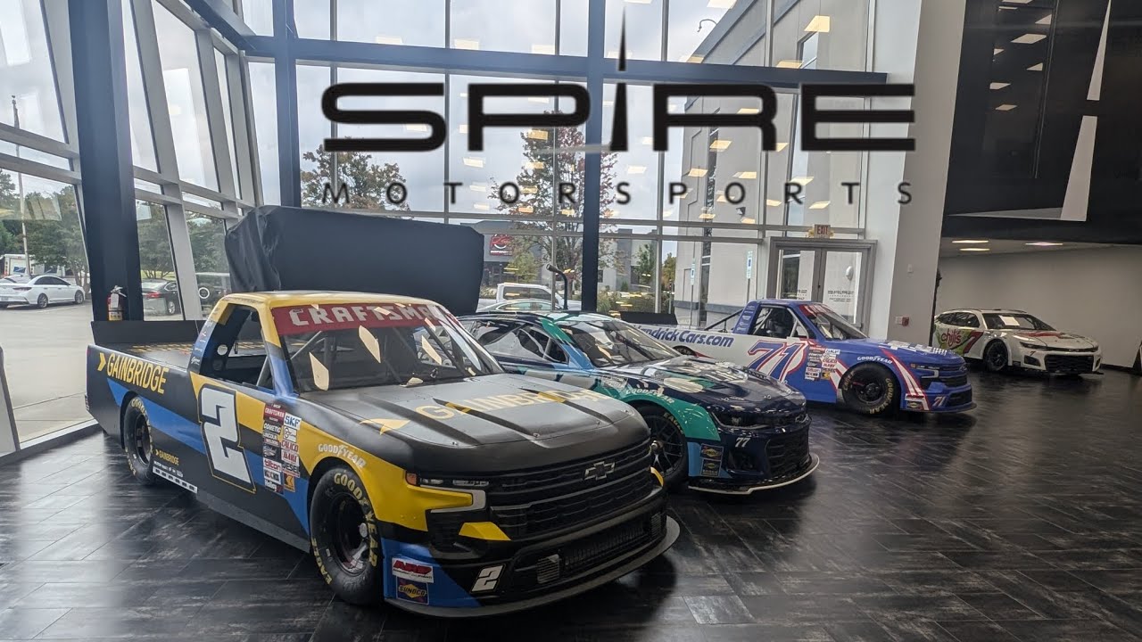 visiting Spire Motorsports - YouTube